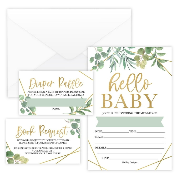 Welcome New Baby Invitation