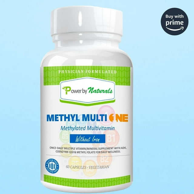 Methyl Multi One Without Iron Methylated Multivitamin For Adults (60 ...