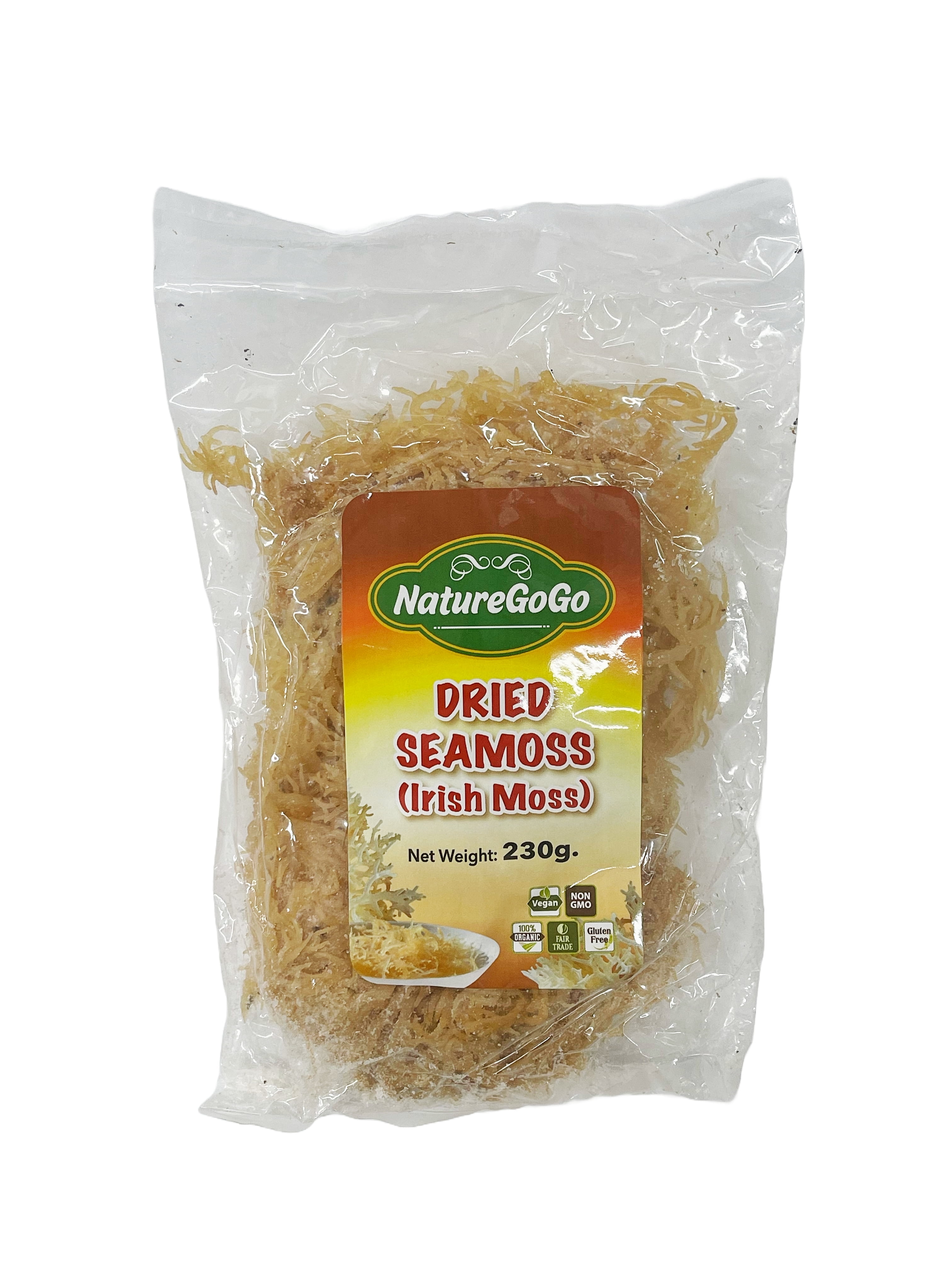 NatureGoGo Dried Seamoss (Irish Moss) 230g - Walmart.com