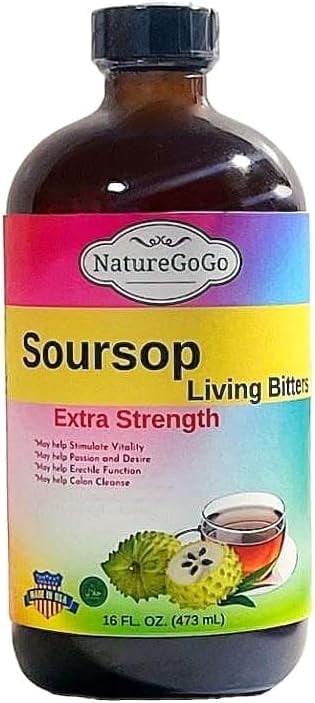 NatureGoGo Soursop Living Bitters Extra Strength 16 fl oz - Walmart.com