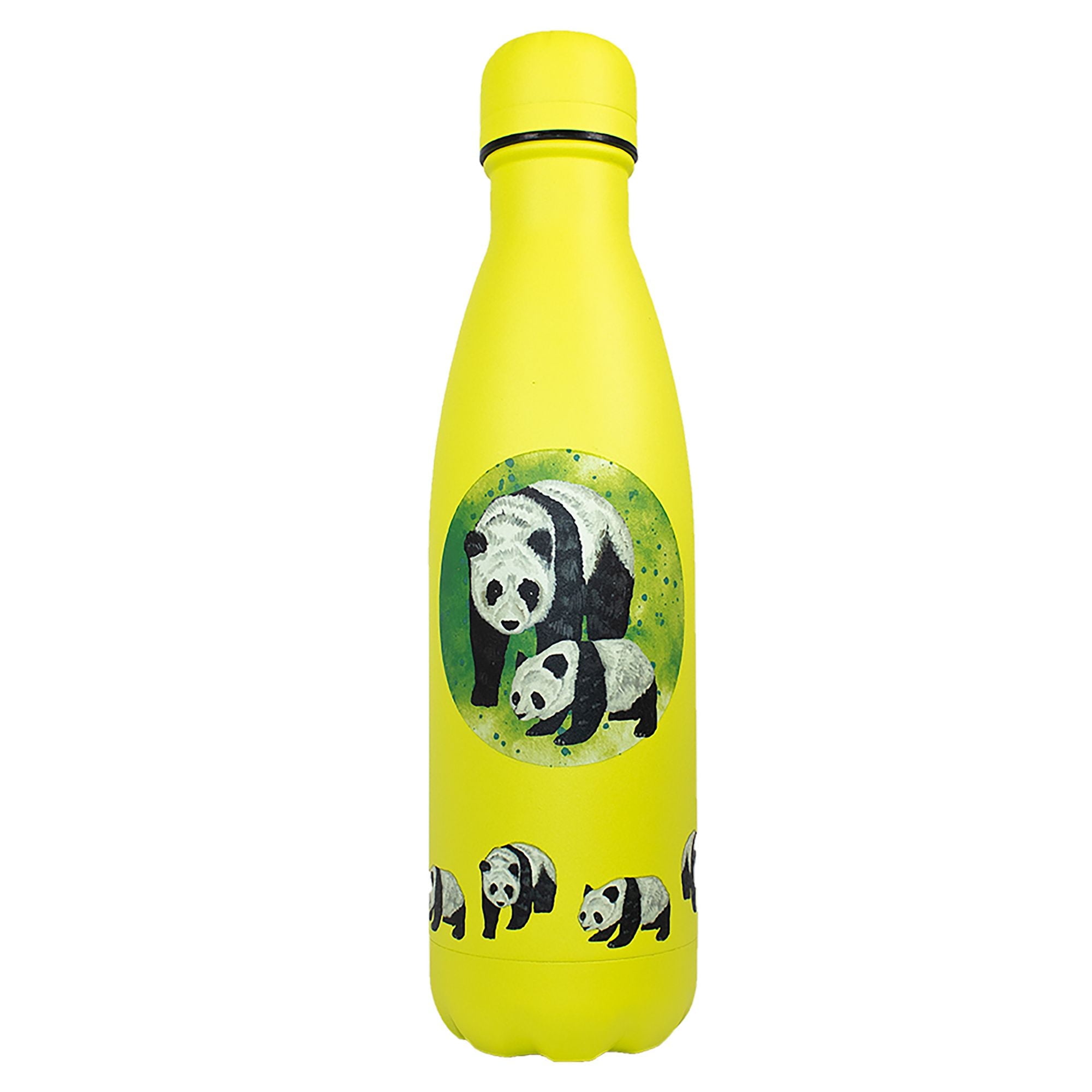 NatureVac Panda 17oz Insulated Water Bottle by Deluxebase – Leakproof ...