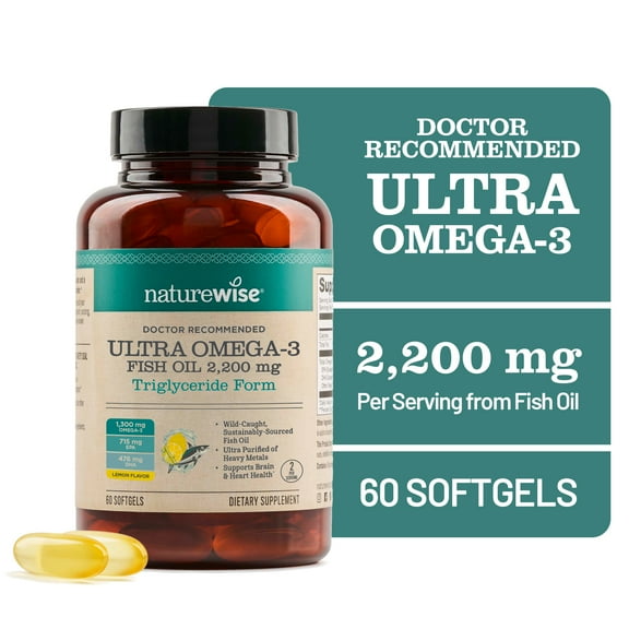 Omega 3 Fish Oil Supplements - Walmart.com