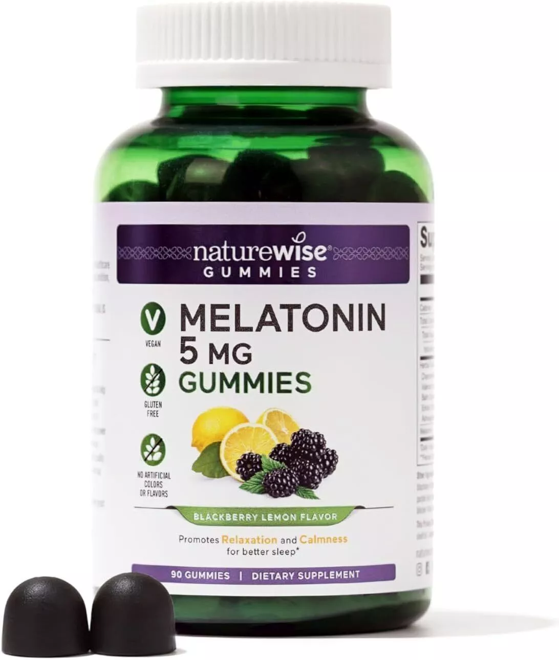 NatureWise_Melatonin_Gummies_-_Sleep_Aid_with_90_Count_(Pack_of_1 ...