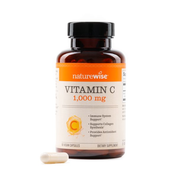 NatureWise Vitamin C 1000mg, Vitamin C Capsules - Dietary Supplement ...