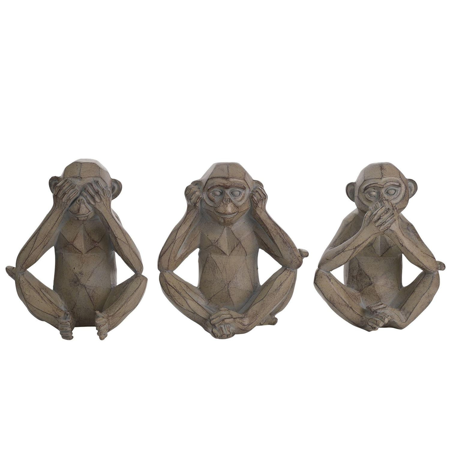 Naturecraft Cheeky Monkeys Set Of 3 - Walmart.com