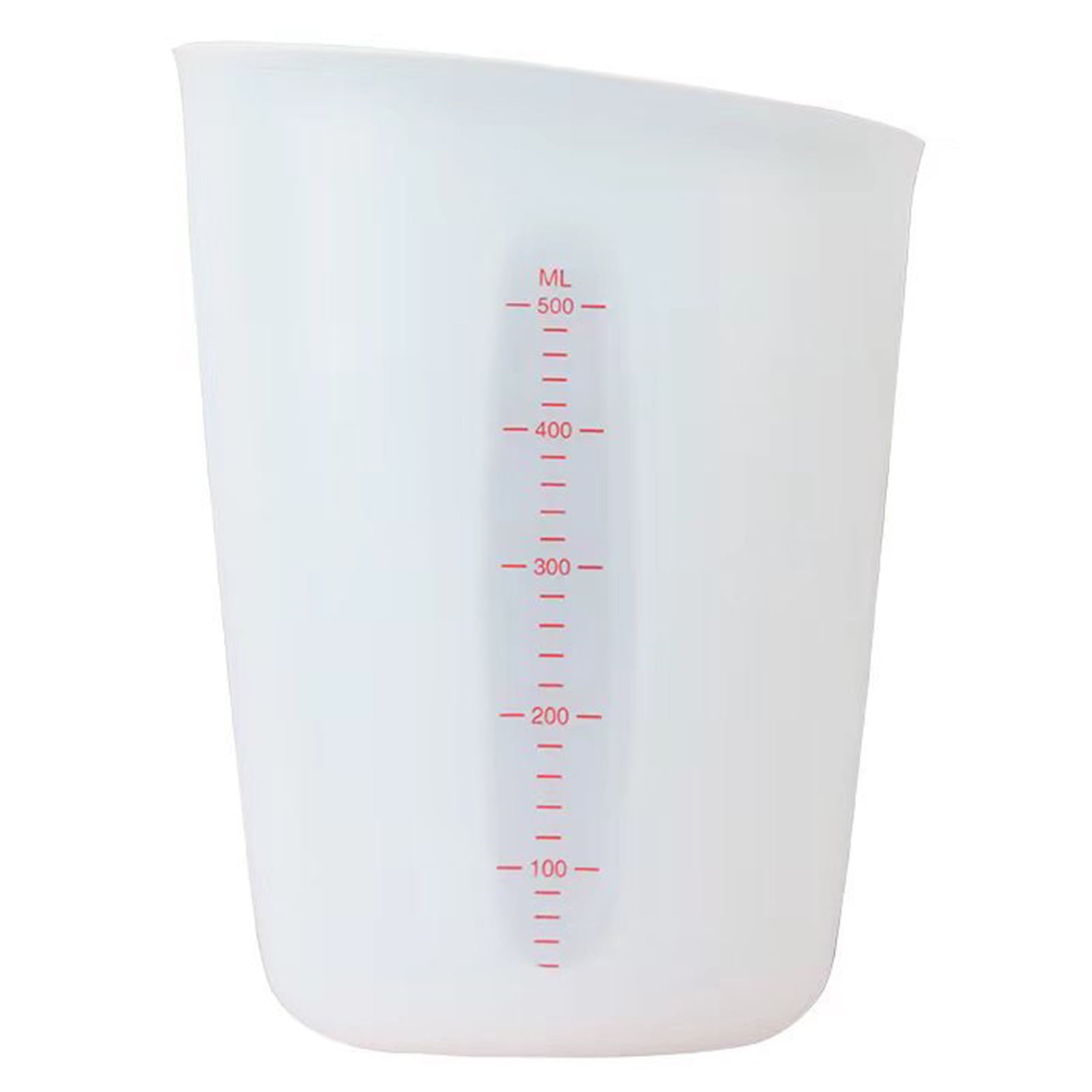 Naturegr 250/500ML Measuring Jug Silicone Double Scale Measure Device ...