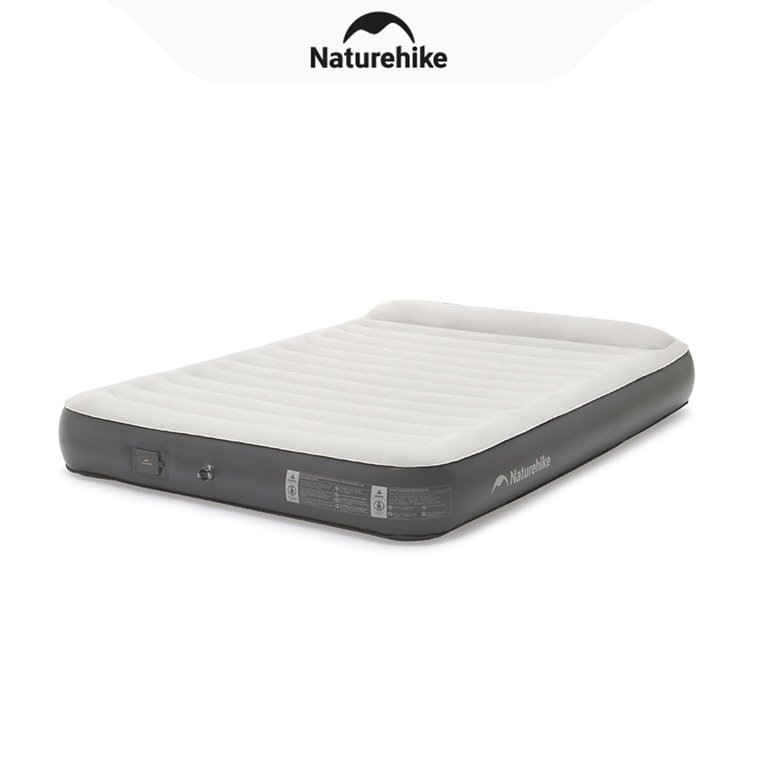 Naturehike, Air Bed, Luxury Built-in Air Pump with Pillow Inflatable ...