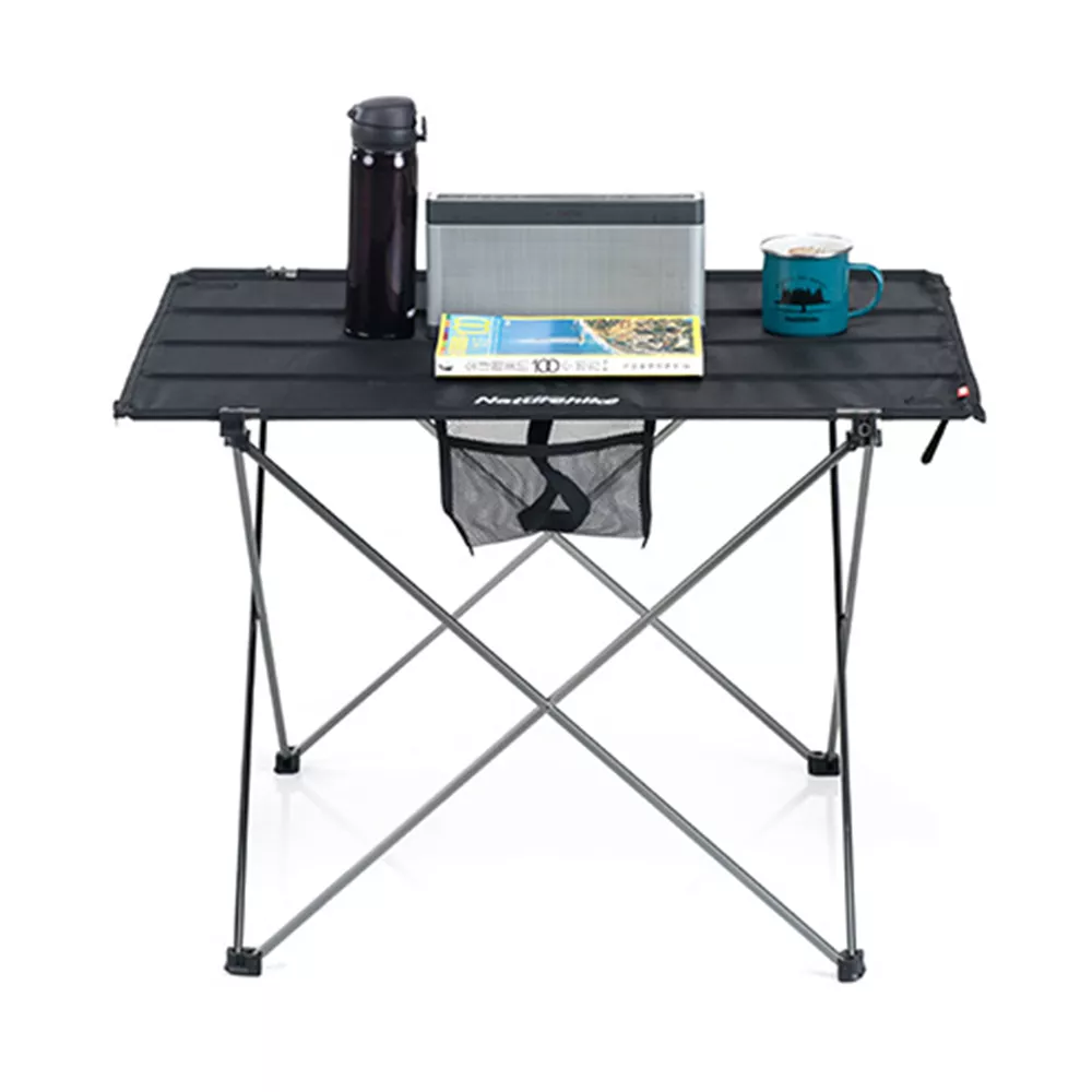 Naturehike Outdoor Adjustable Camping Tables, Black - Walmart.com
