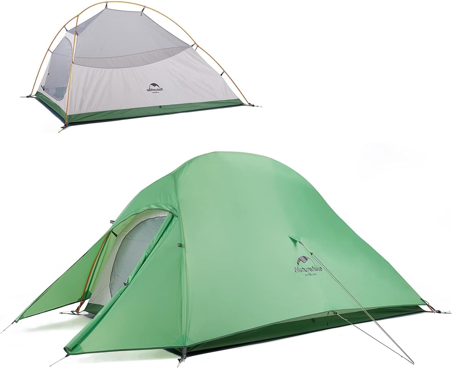 Naturehike Cloud Up Free Standing 2 Person Backpacking Tent Ultralight ...
