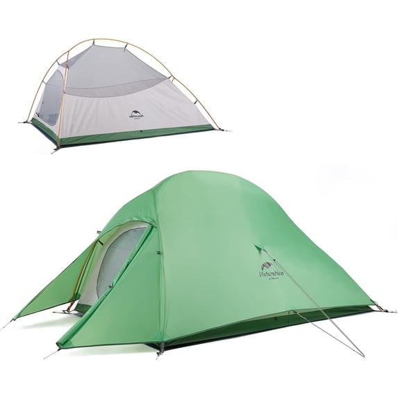Naturehike Cloud Up Free Standing 2 Person Backpacking Tent Ultralight ...