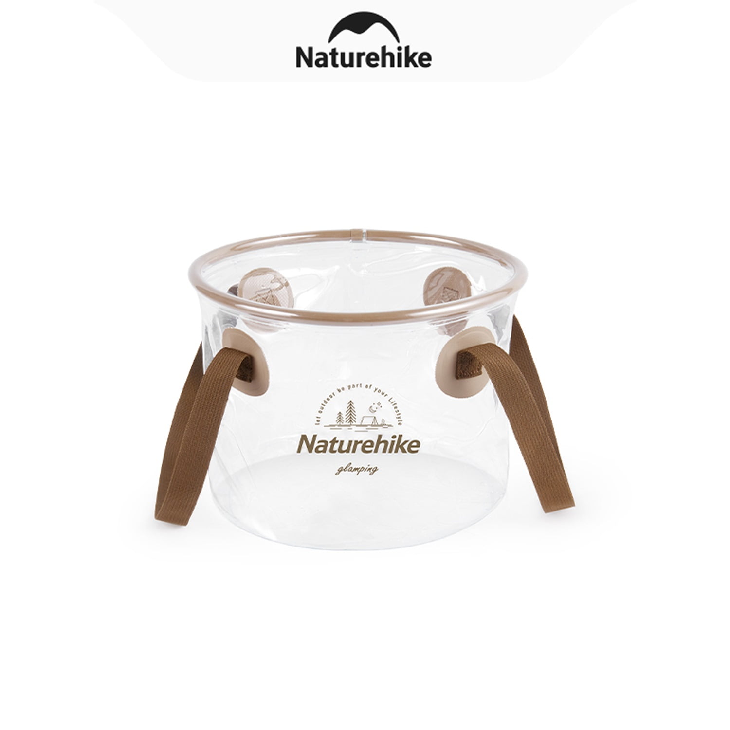 Naturehike, Collapsible Bucket, Multifuntional Round Bucket with Handle ...