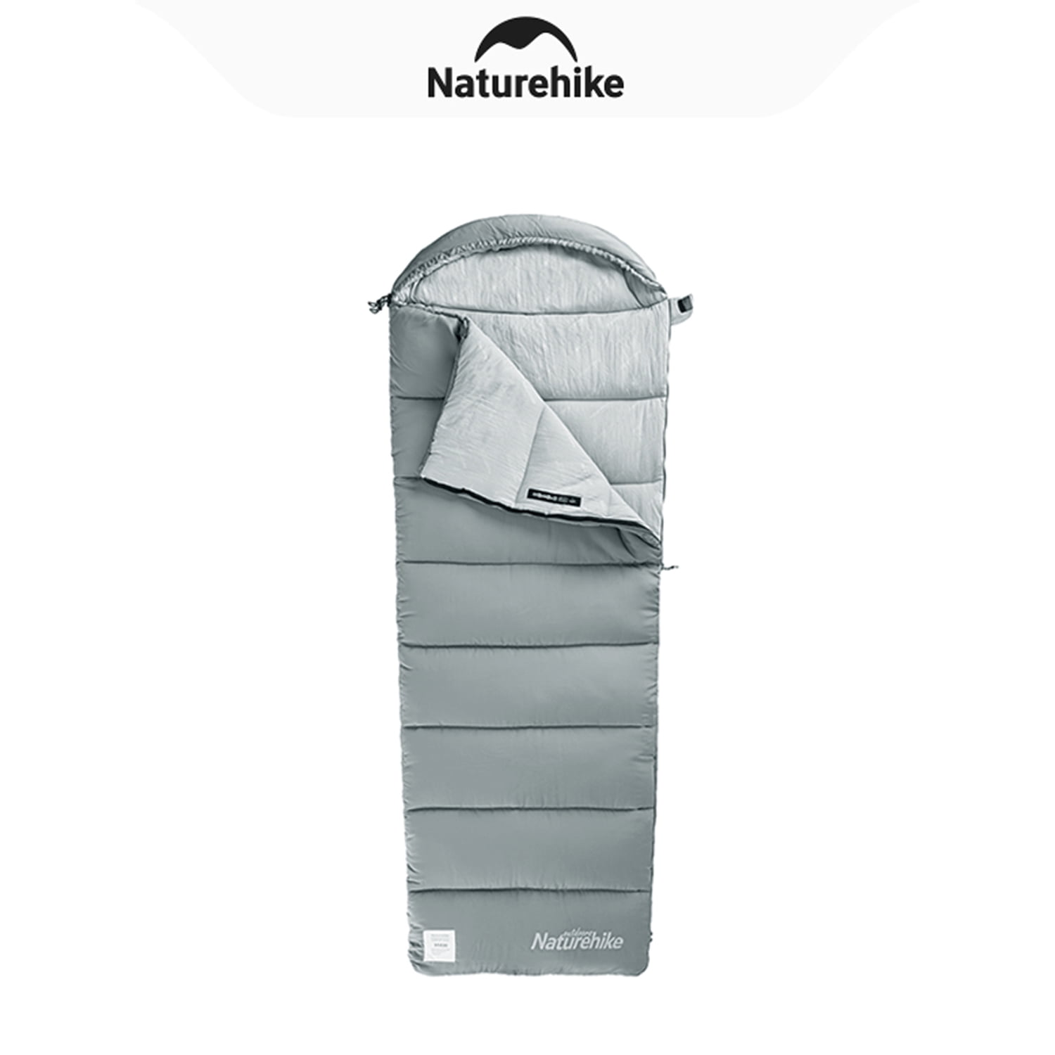 Naturehike, Cotton Sleeping Bag with Hood, Portable Envelope Sleeping ...