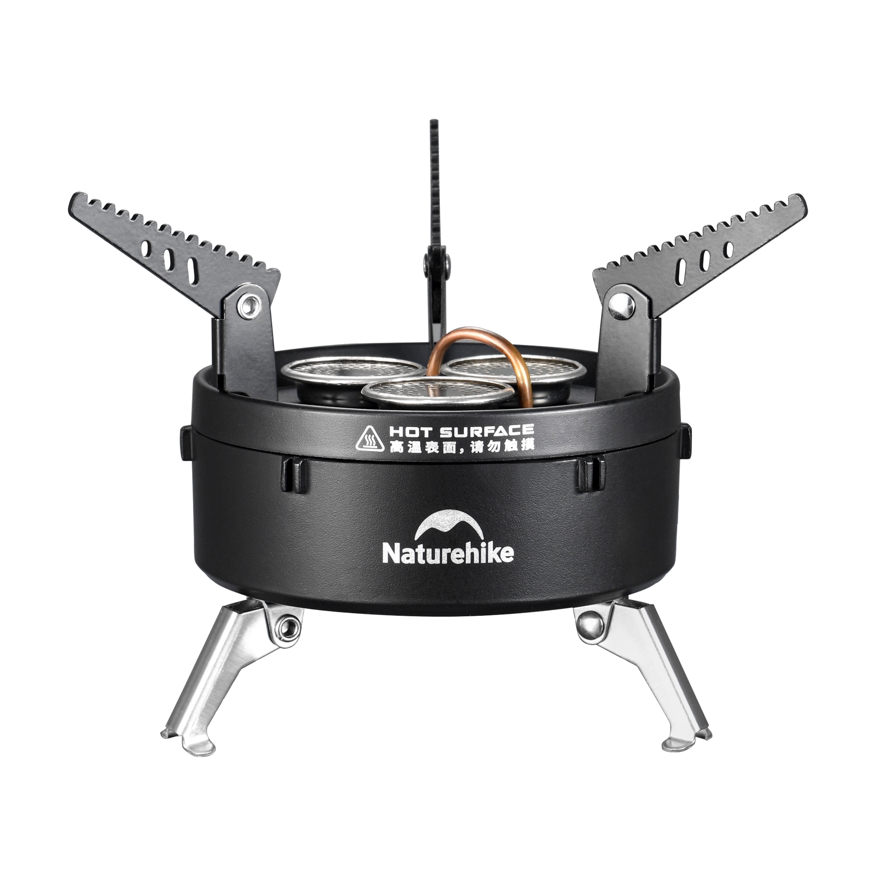 Naturehike Dark Star Portable Camping Gas Stove | 3-Burner Isobutane ...