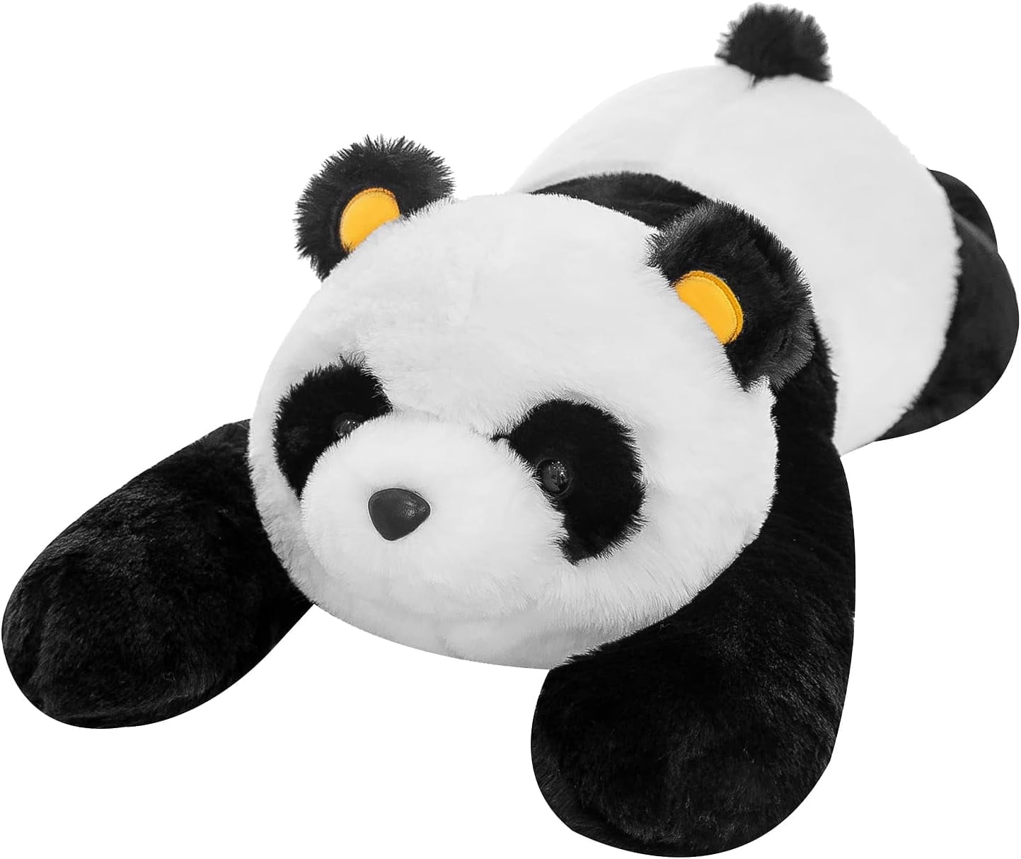 Panda Stuffed Animal Plush, 39.3in Cute Soft Big White Hugging Panda ...