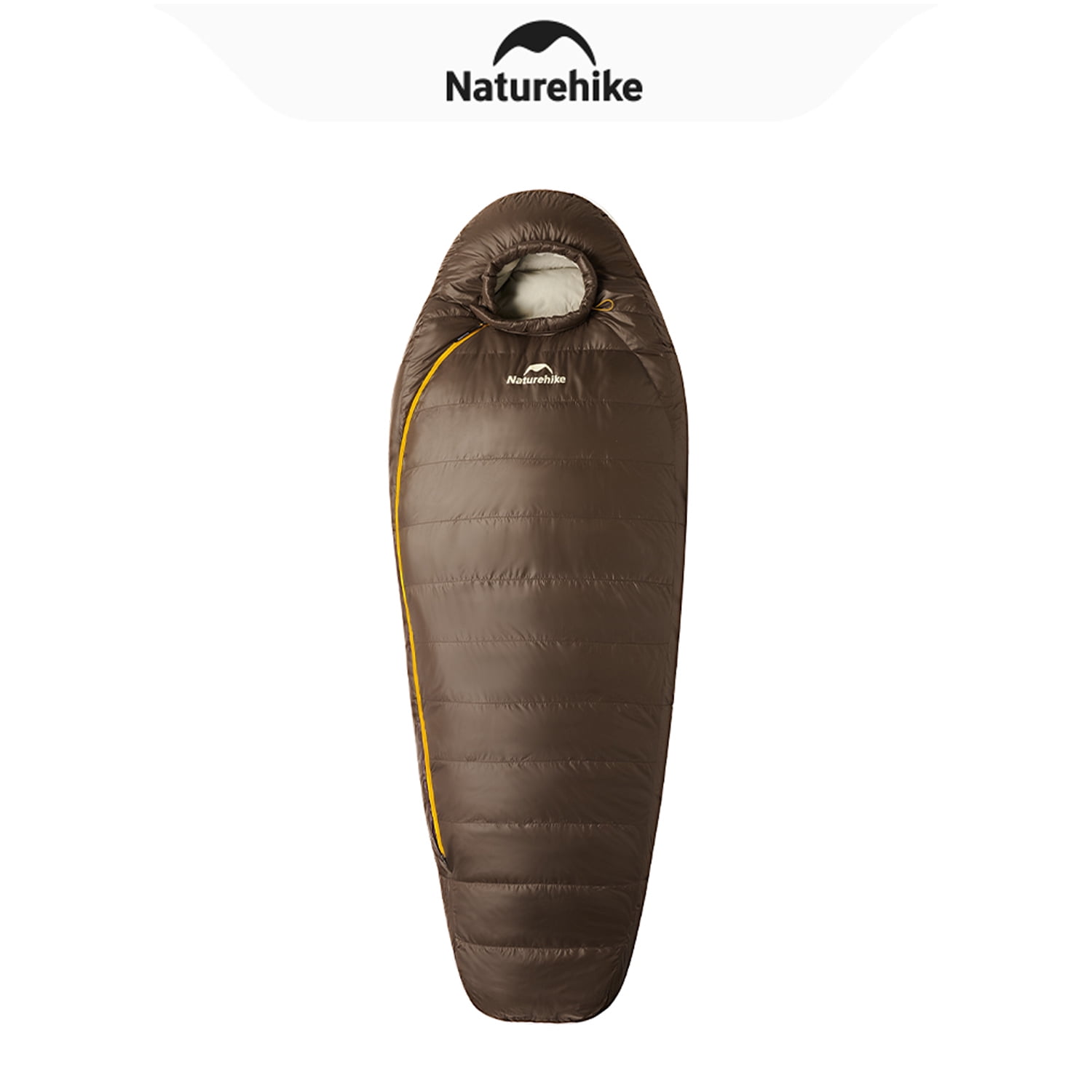 Naturehike, Mummy Sleeping Bag, Pro Outdoor Down Sleeping Bag for Cold ...