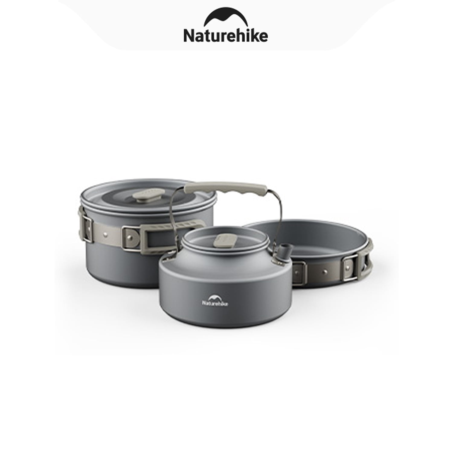 Naturehike, Outdoor Cookware Set, Camping Aluminum Alloy Cookware，Non ...