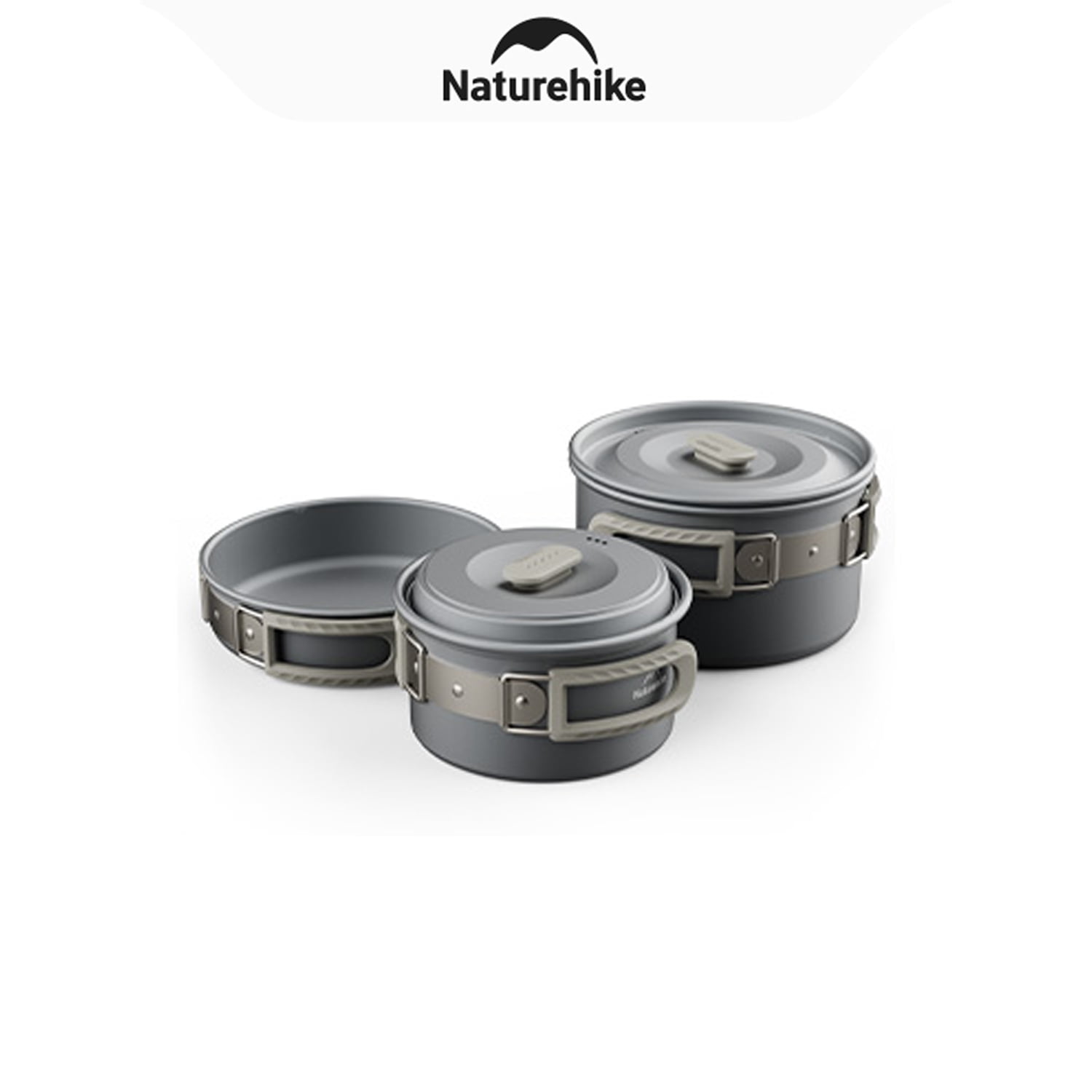 Naturehike, Outdoor Cookware Set, Camping Aluminum Alloy Cookware，Non ...