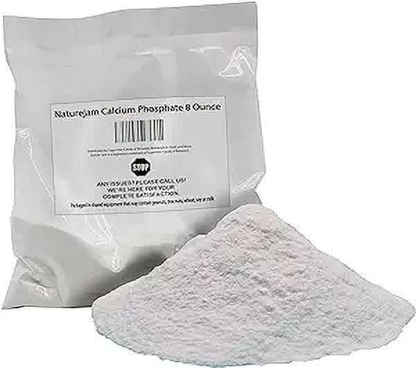 Naturejam Calcium Phosphate 8oz-Food Grade-Mix of Monocalcium Phosphate ...