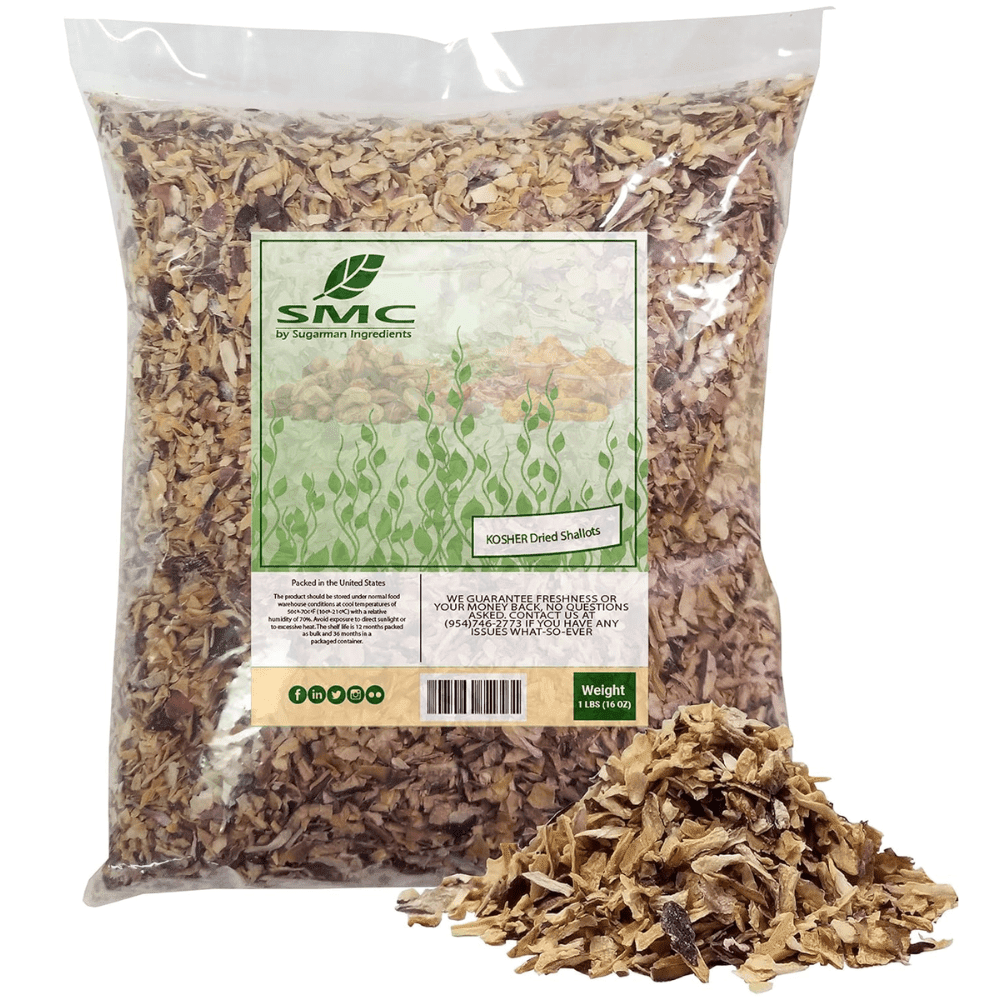 Naturejam Dried Shallots 1 Pound Bulk Size-Heat Sealed in a Poly Bag ...