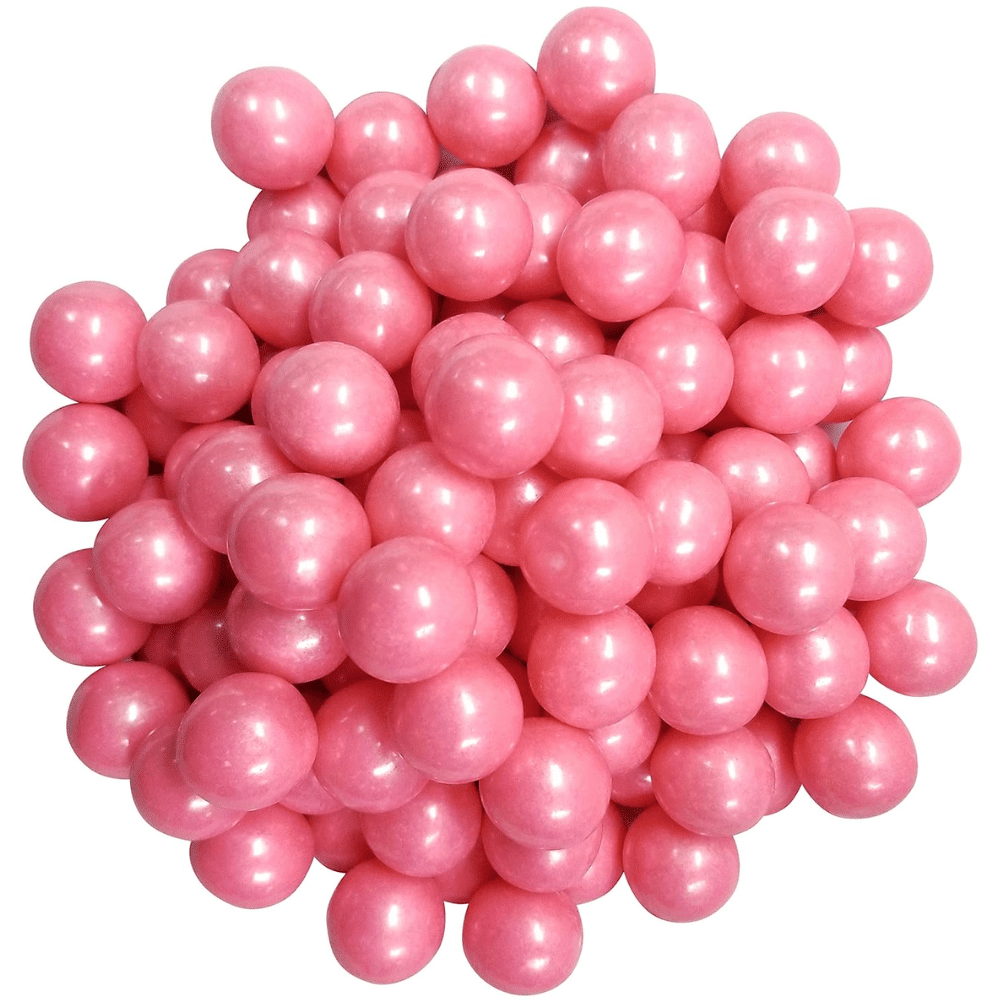 Naturejam Light Pink Pearl Gumballs 1 Inch-2 Pound Bulk Bag For Baby ...