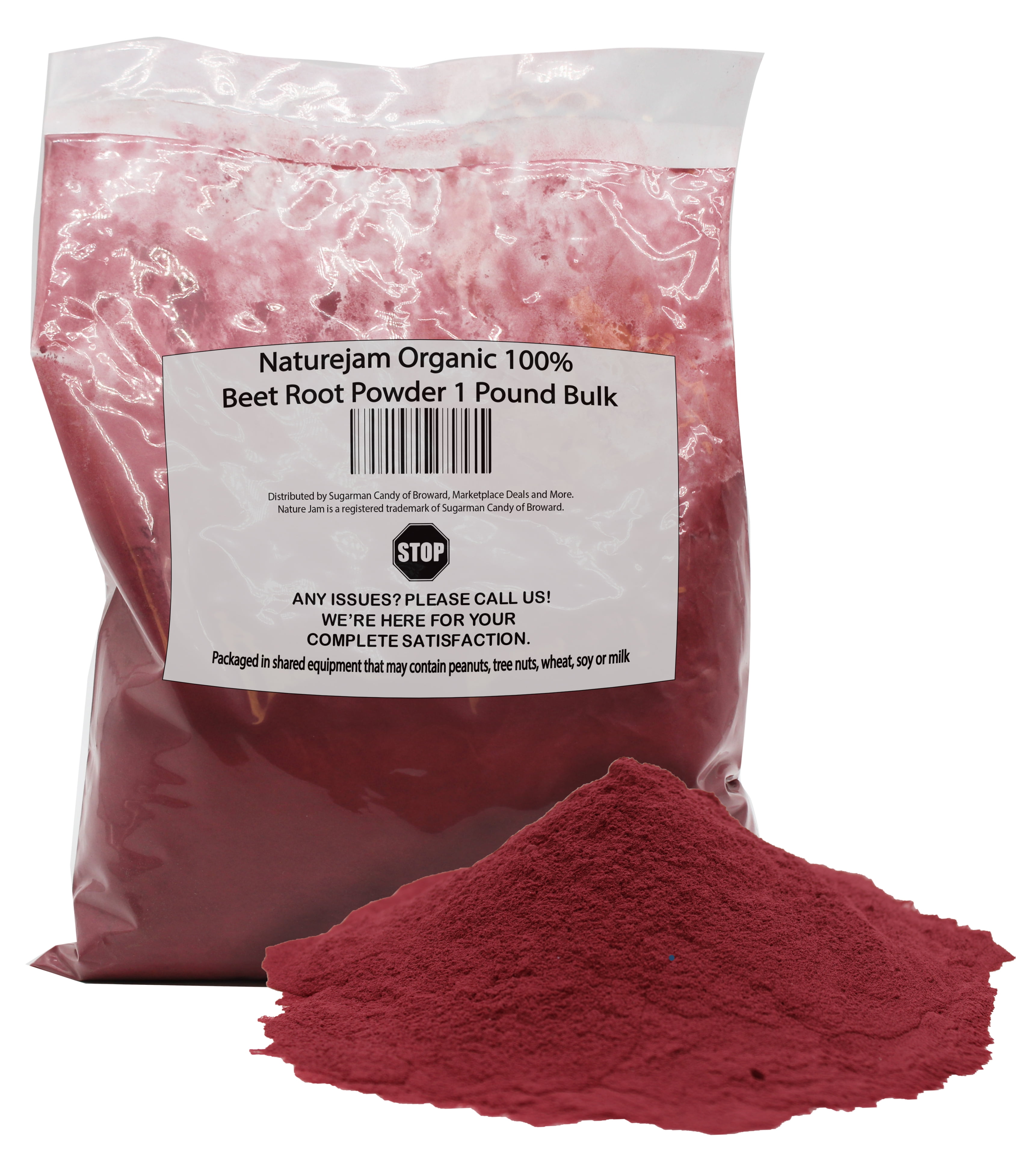 Naturejam Organic Beet Root Powder 1 Pound-Premium Culinary Grade for ...