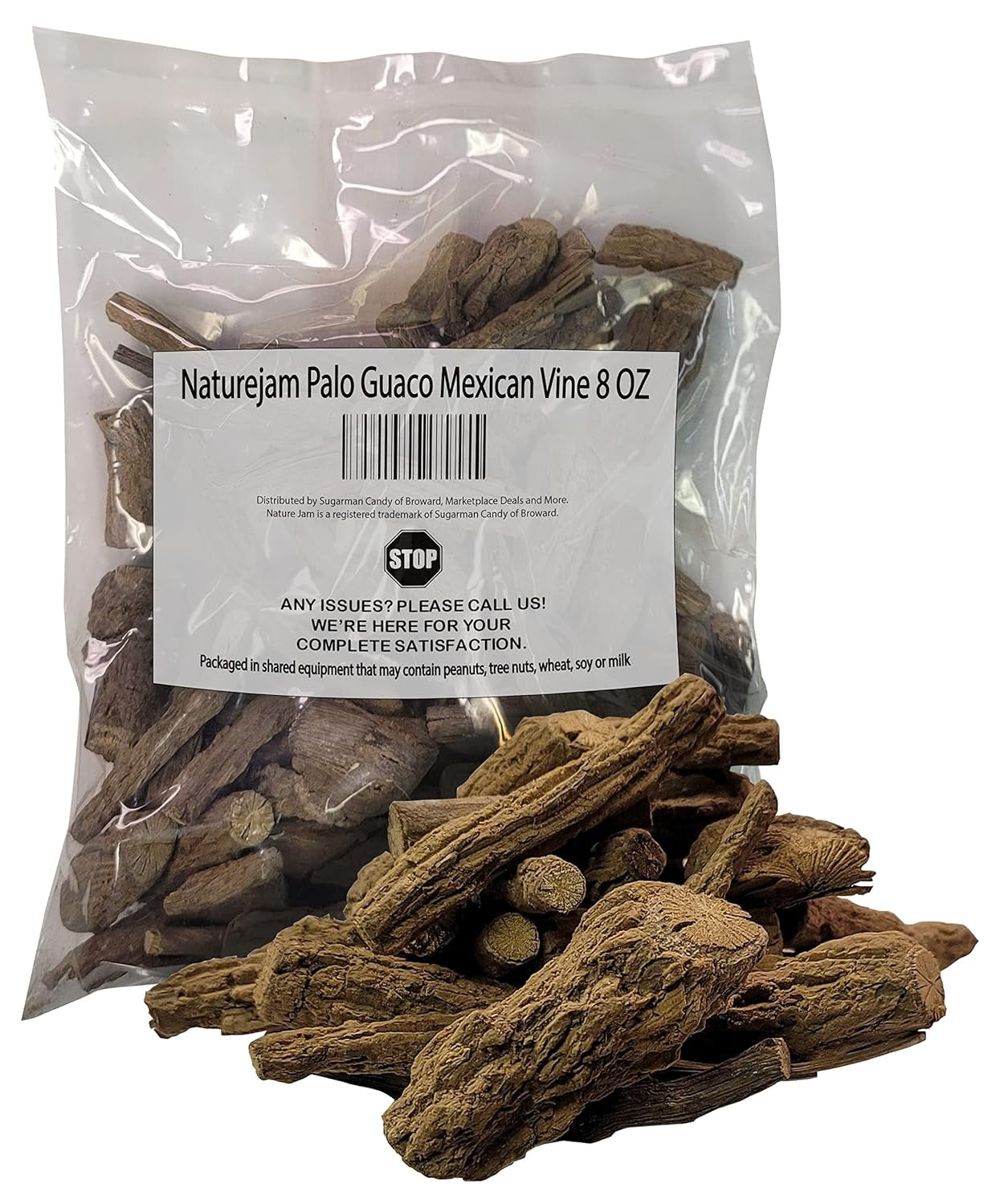 Naturejam Palo Guaco Mexican Vine 8 OZ - Amazing Unique Vine Cut in ...