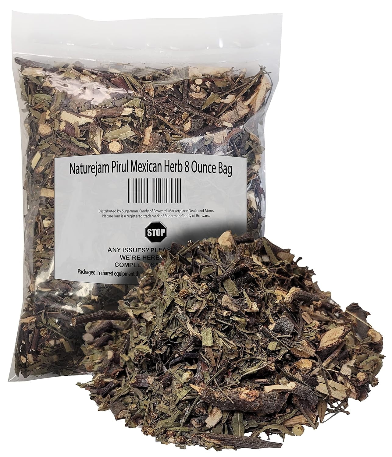 Naturejam Pirul Mexican Herb 8 Ounce Bag-100% Natural Wildcraft-No ...