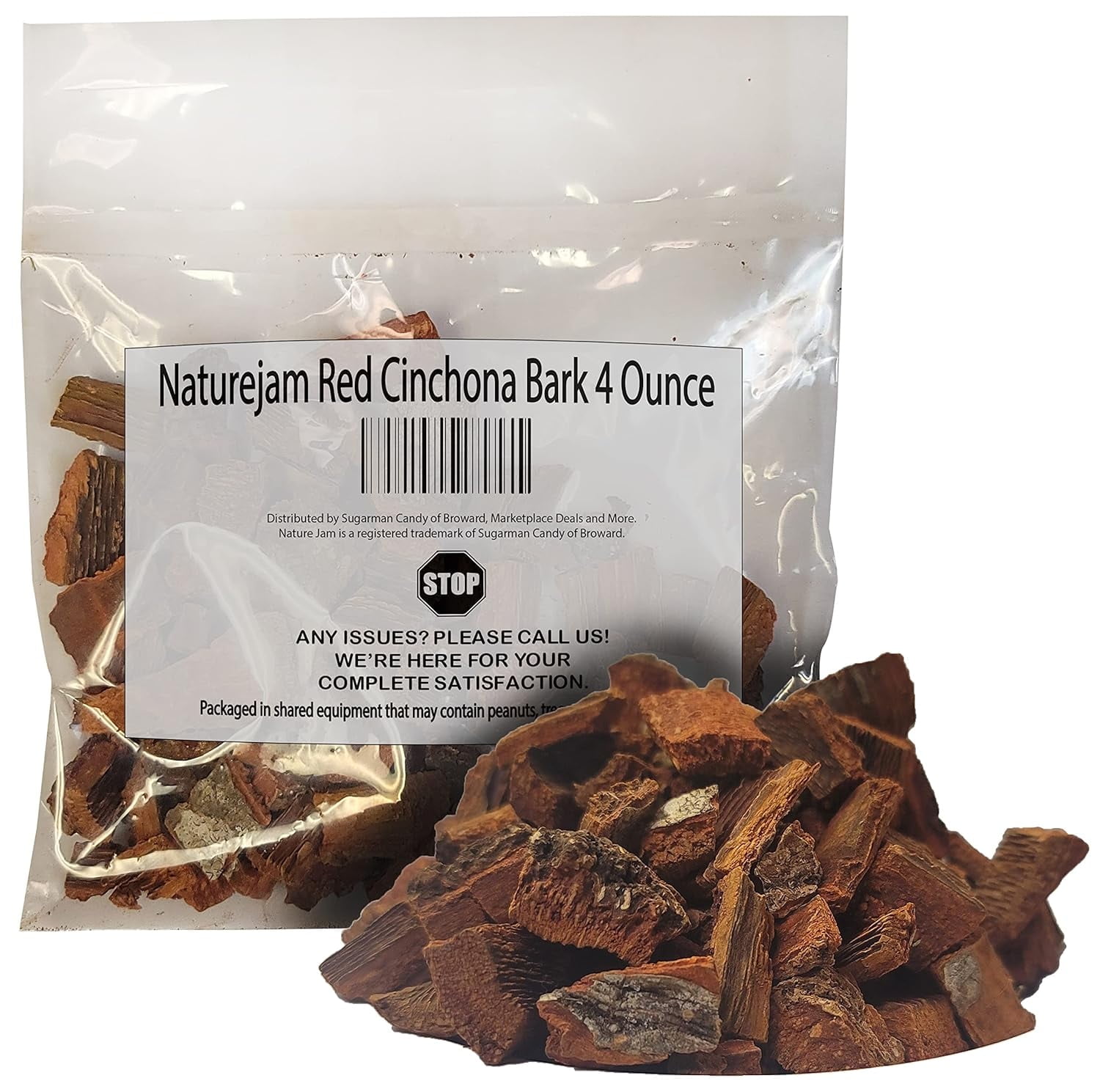 Naturejam Red Cinchona Bark 4 Ounce Bulk-aka Quina Roja or Fever Tree ...