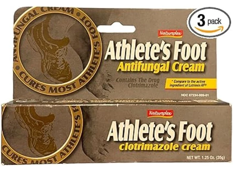 Natureplex Athlete's Foot Antifungal Cream 1.25 Oz [3 pack] - Walmart.com