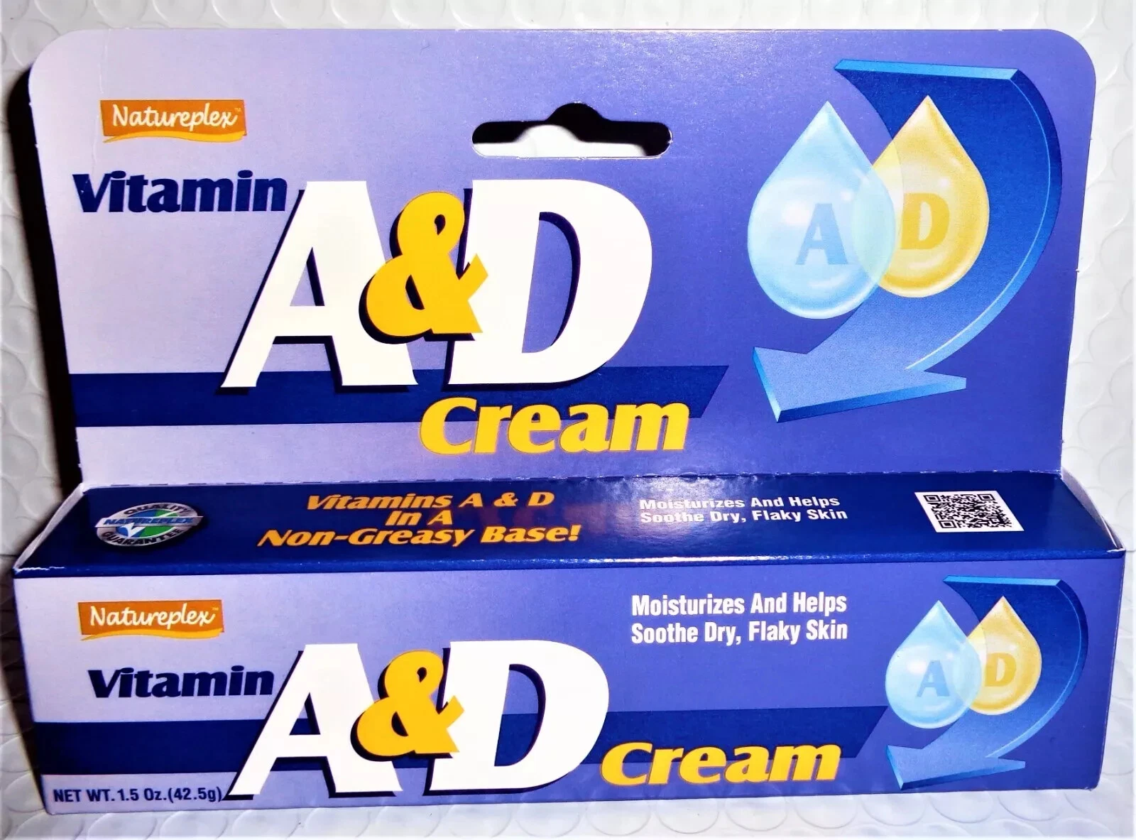Natureplex Vitamin A+D Moisturizing Cream Lot Of 1 (1.5 Oz/ 42.5 G ...