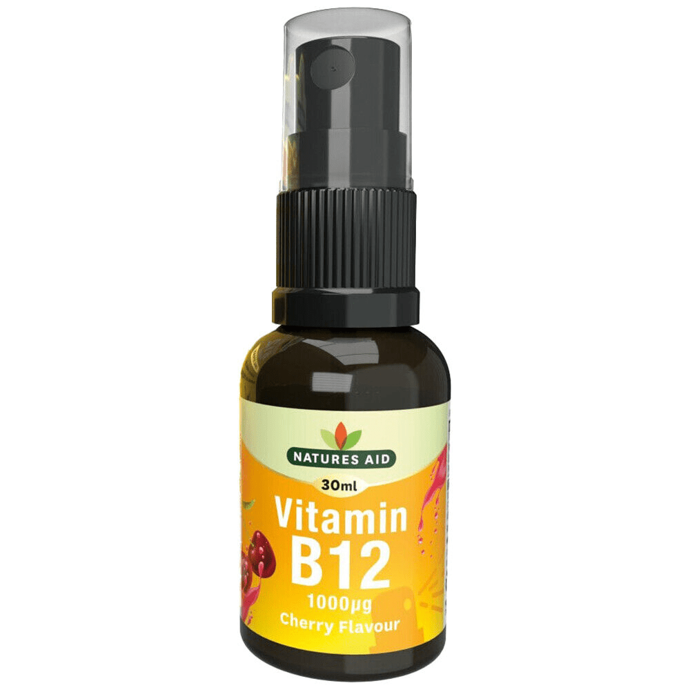 Natures Aid - Vitamin B12 Spray (30ml) - Walmart Business Supplies