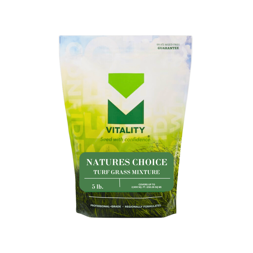 Natures Choice Turf Grass Mix - 3 LB Bag - Walmart.com
