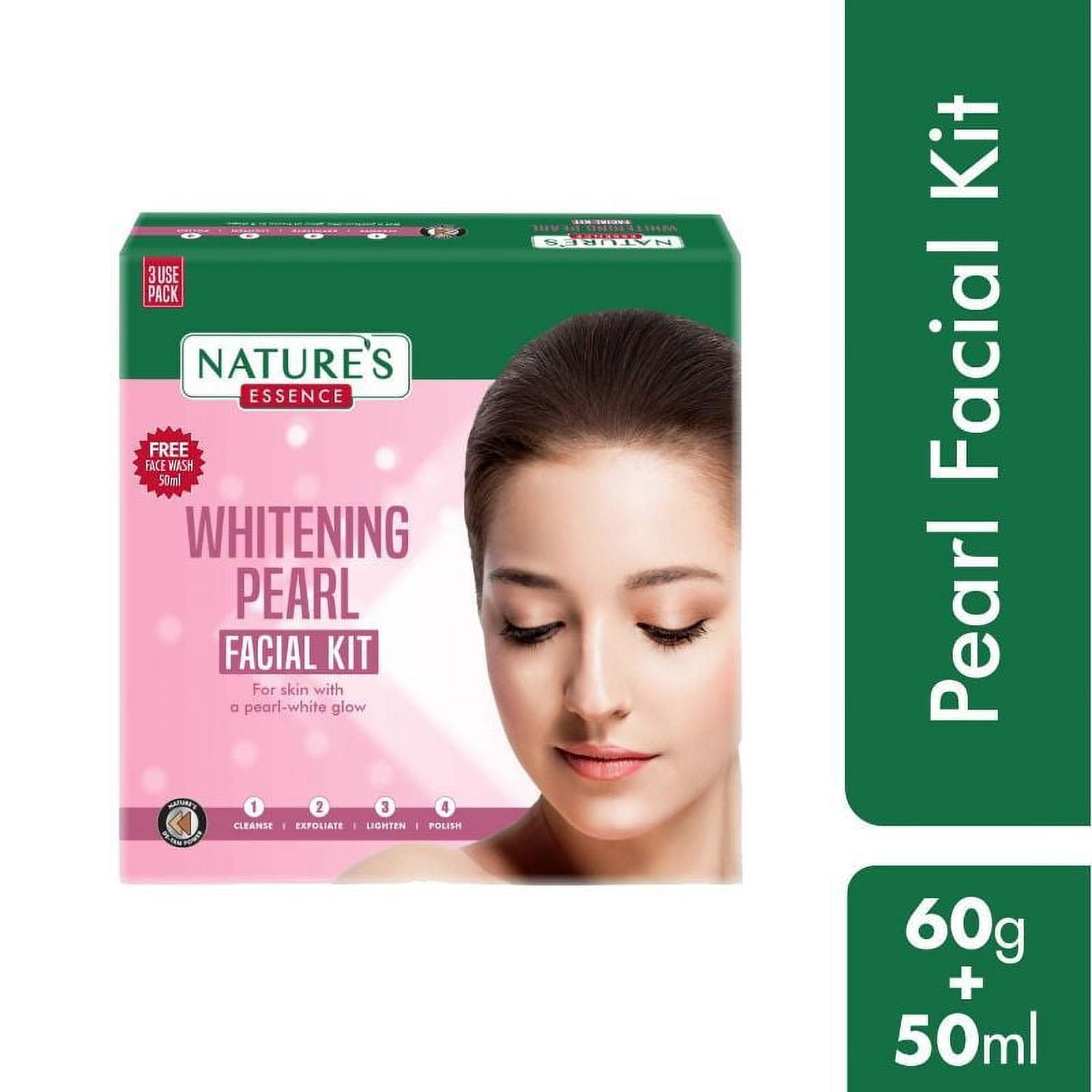 Natures Essence Whitening Pearl Facial Kit, For 3 Uses - Walmart.com
