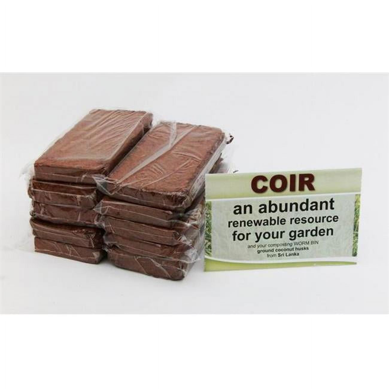 Natures Footprint 250g-10 Coir - 250g Coconut Coir Brick- 10 pack - Walmart.com