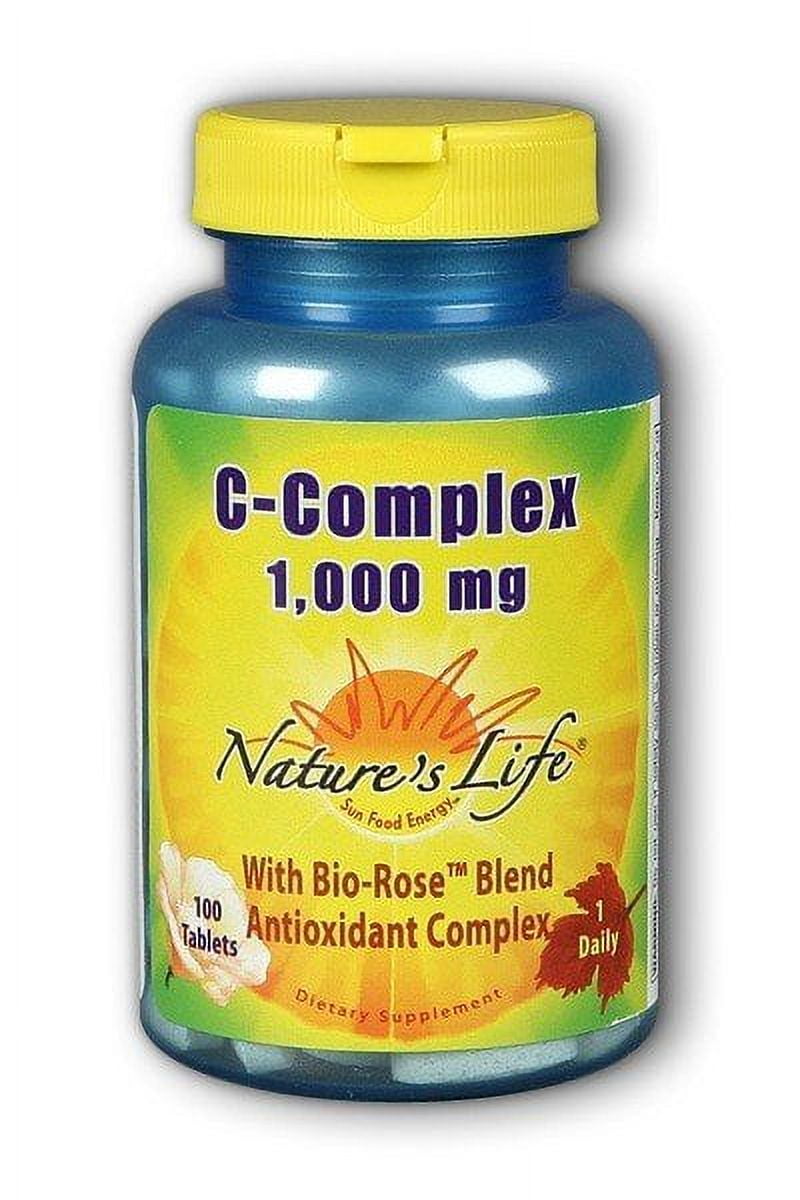 Natures Life C Complex 1000 mg - Vegetarian 100 Sustained Release ...