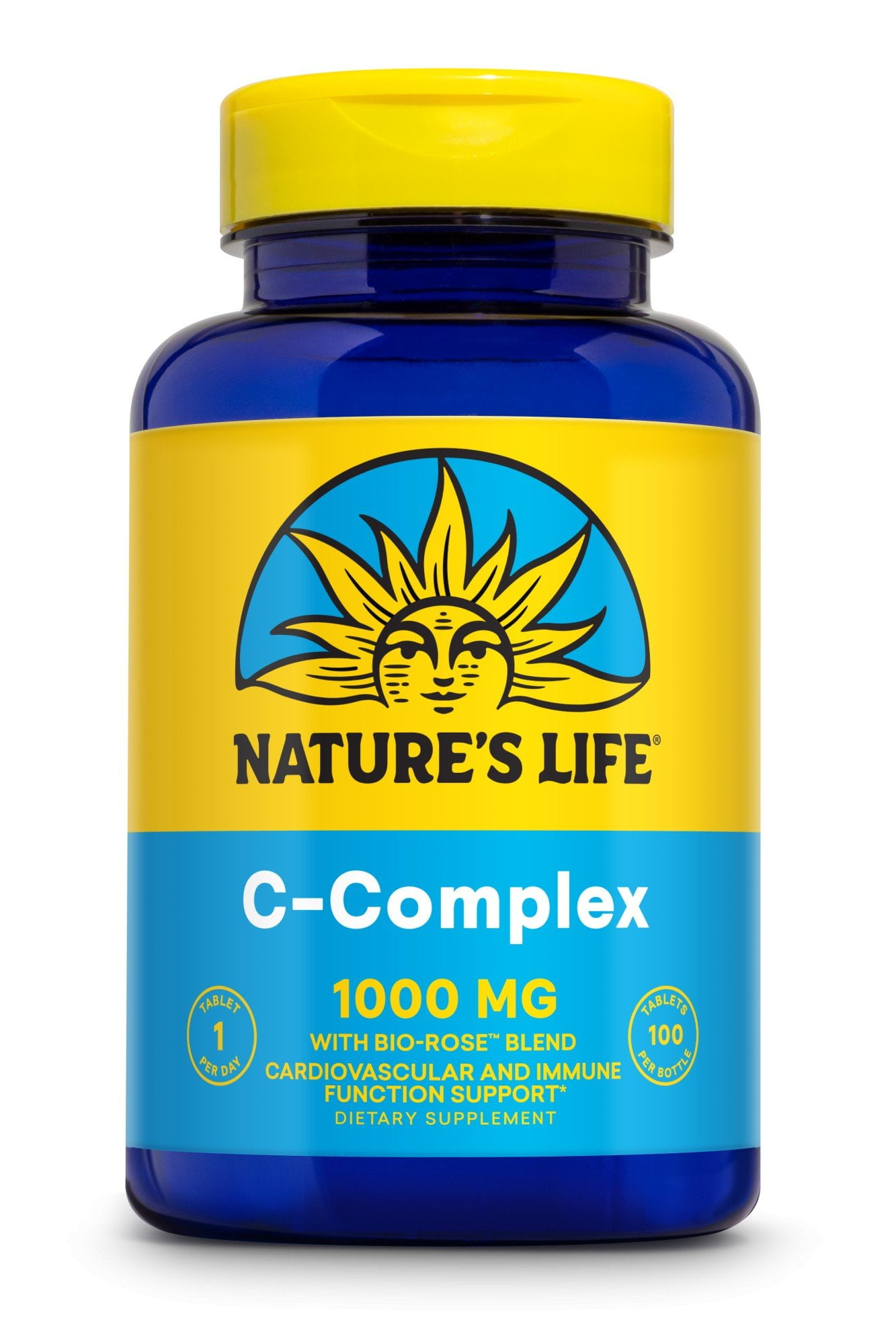 Natures Life C Complex 1000 mg - Vegetarian 100 Sustained Release ...