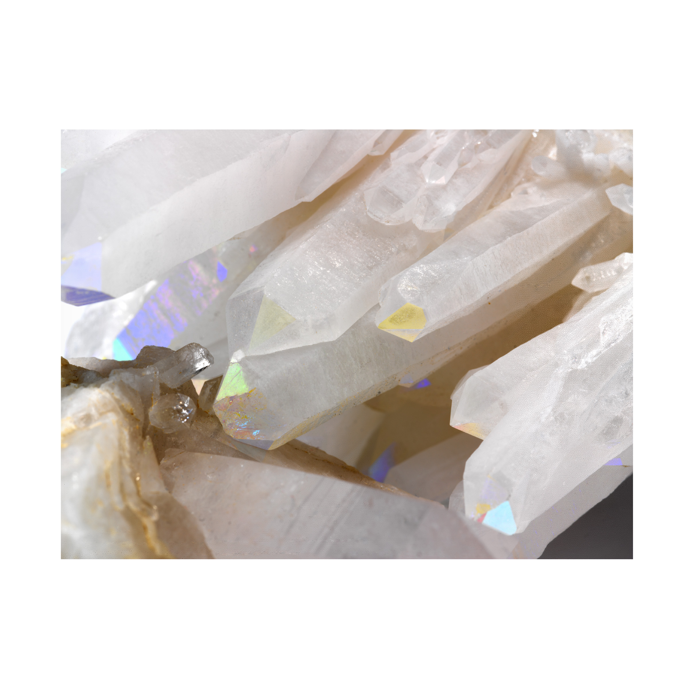 Natures Little Gems 'Rainbow Quartz Ii' Canvas Art - Walmart.com