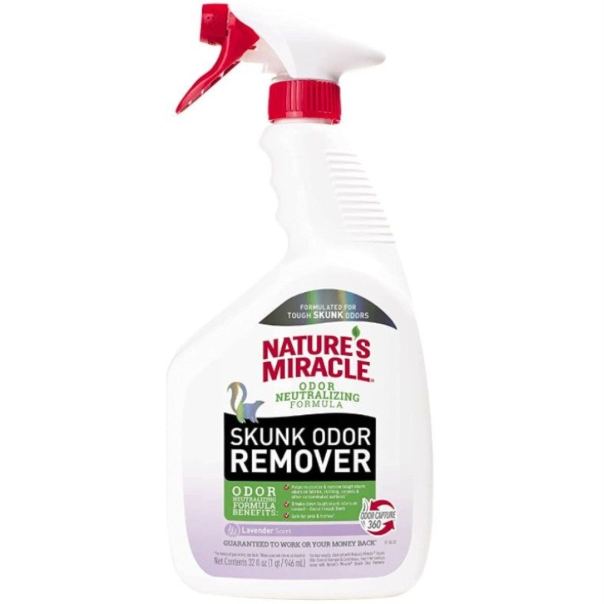 Pioneer Pet Skunk Odor Remover Spray, Smell Remove Deodorizer for ...