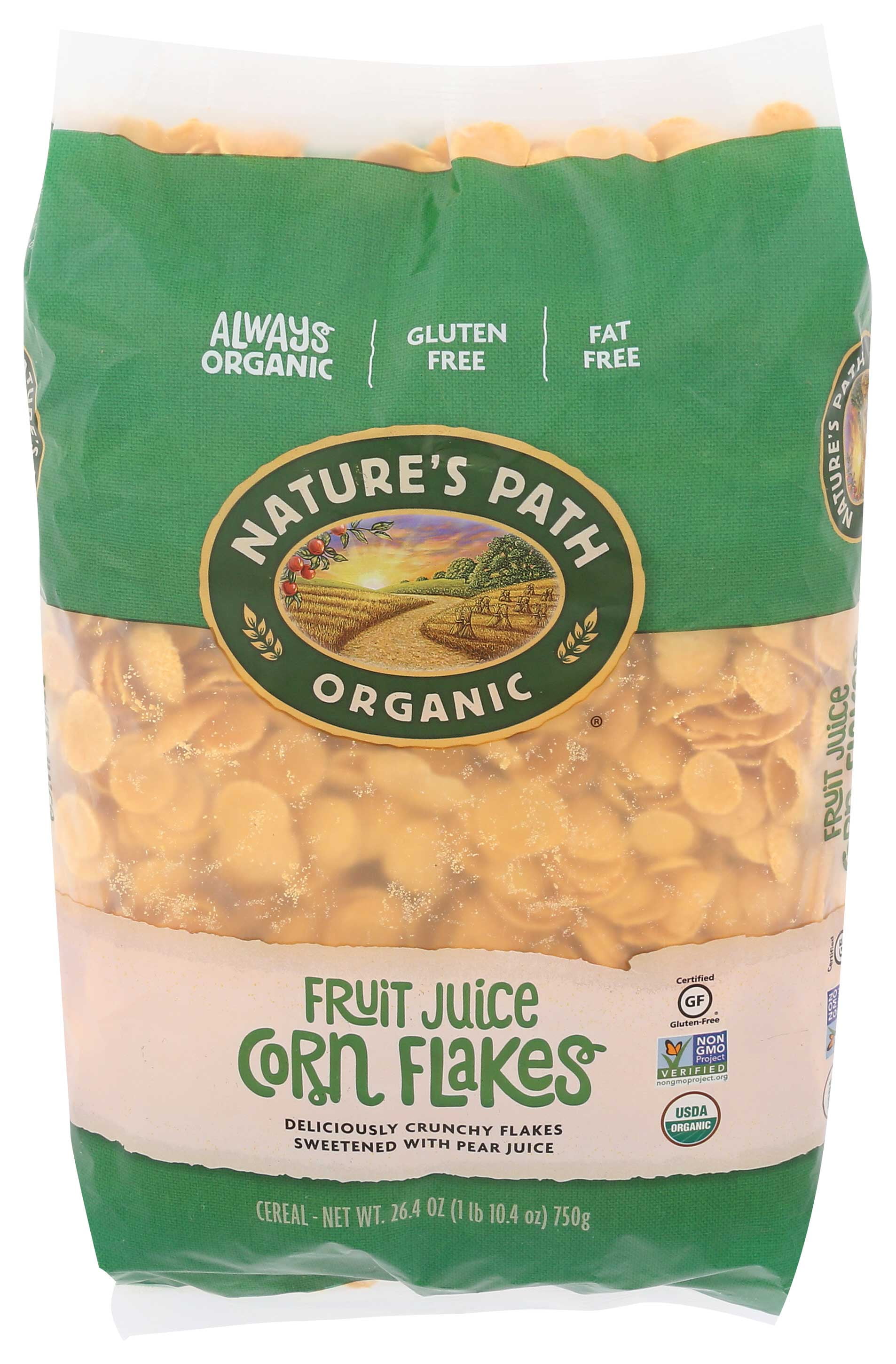 Natures Path Organic Cold Corn Flake Cereal, 26.4 Ounce -- 6 per case ...