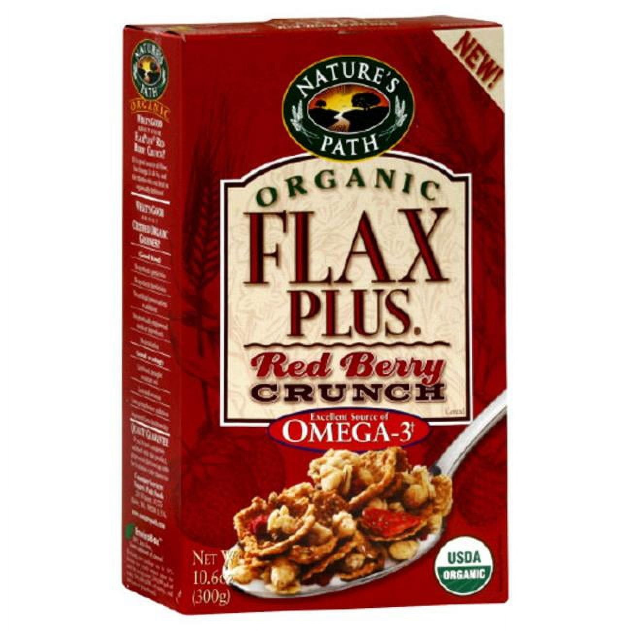 Natures Path Organic Flax Plus Berry Cereal - Walmart.com