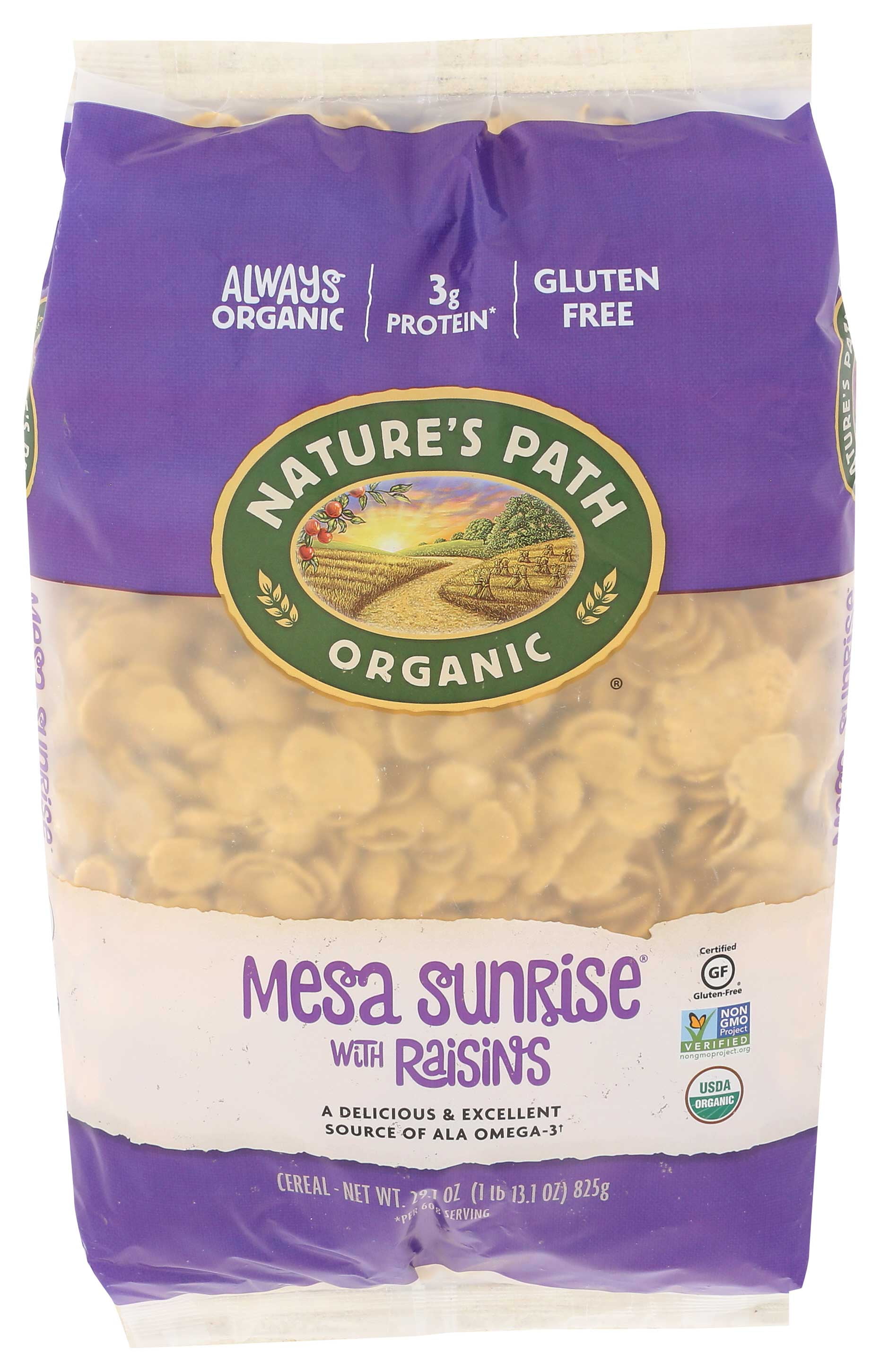 Natures Path Organic Mesa Sunrise Cereal with Raisins, 29.1 Ounce -- 6 ...