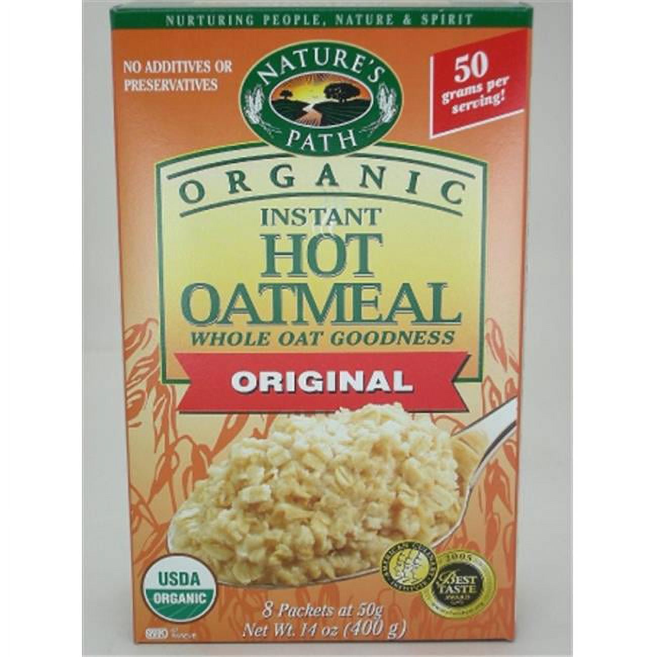 Natures Path Organic Original Oatmeal Pouch - Walmart.com