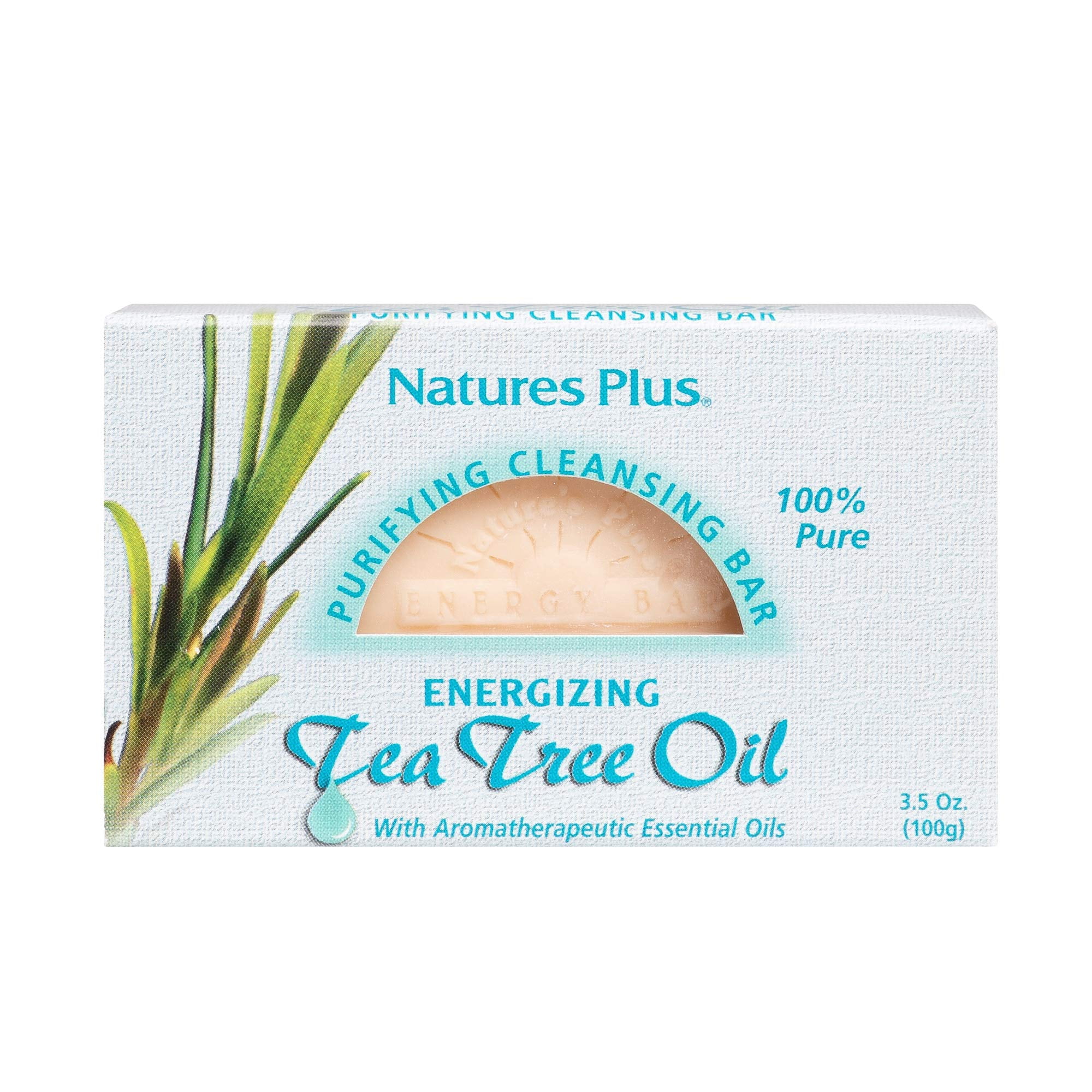 Natures Plus Purifying Cleansing IRF13 Bar - With Energizing Tea Tree ...