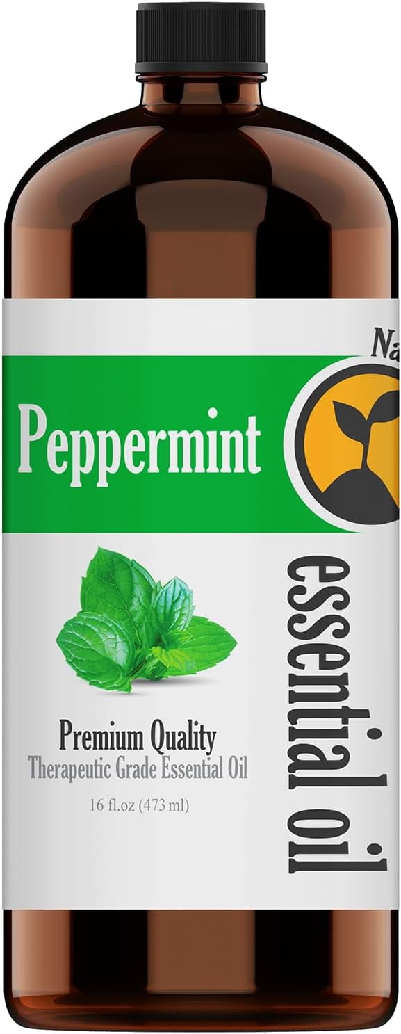 Natures-Star 16oz Bulk Peppermint Essential Oil - Therapeutic Grade for ...