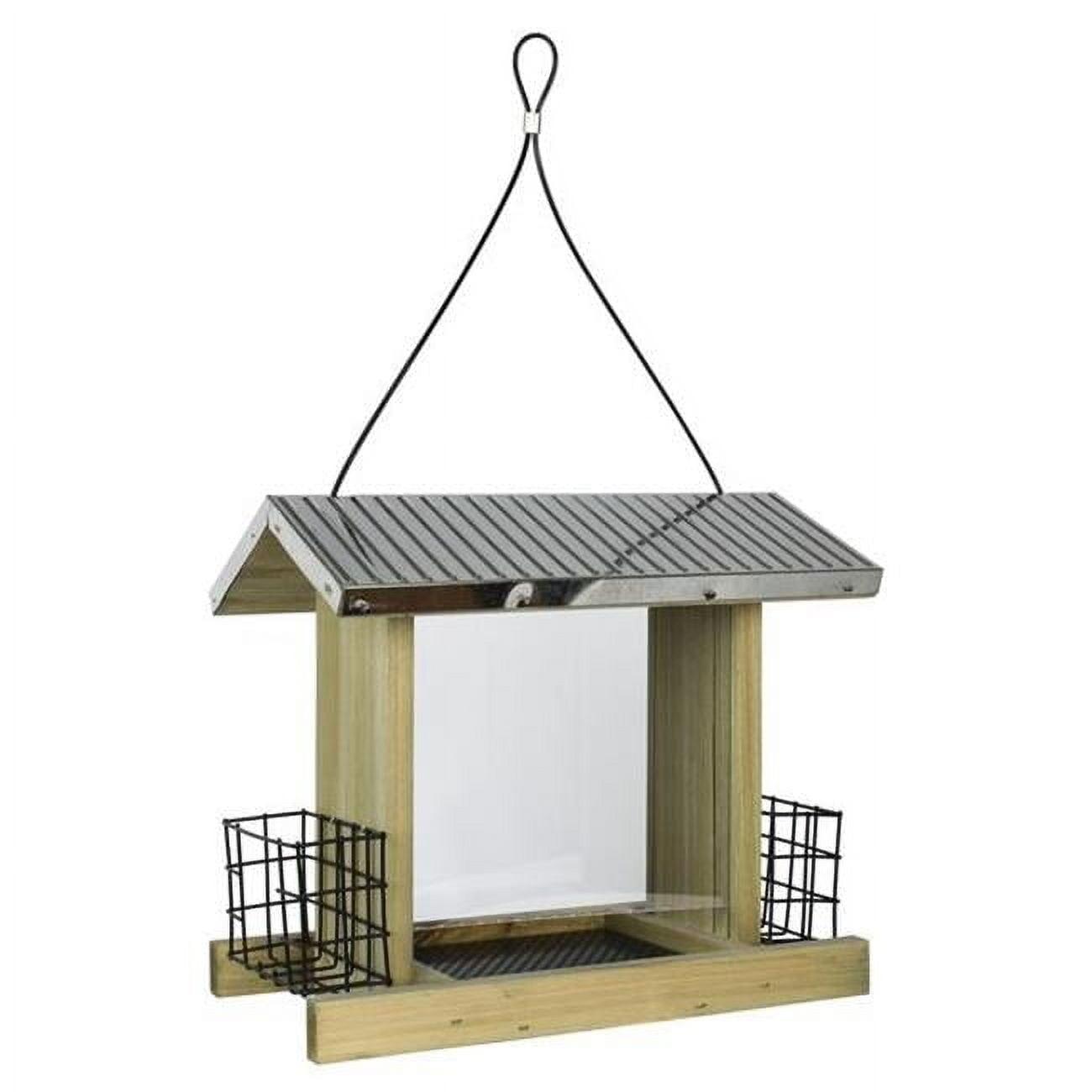Natures Way Bird Prdts-Nature's Way Hopper Feeder- Weathered Galva ...