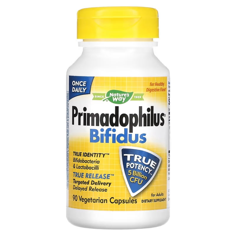 Natures Way Natures Way Primadophilus Bifidus, 90 Count - Walmart.com