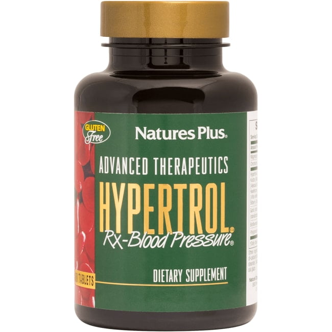 NaturesPlus Advanced Therapeutics Hypertrol Natural Blood Pressure ...