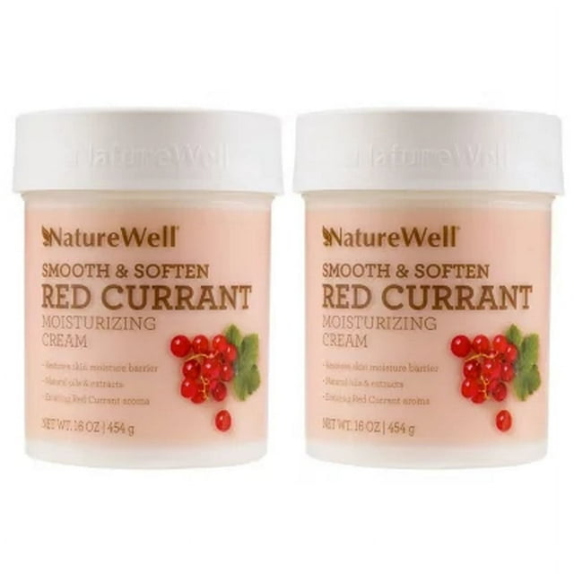 Naturewell Red Currant Moisturizing Cream, 16 Oz., 2 Pk. - Walmart.com