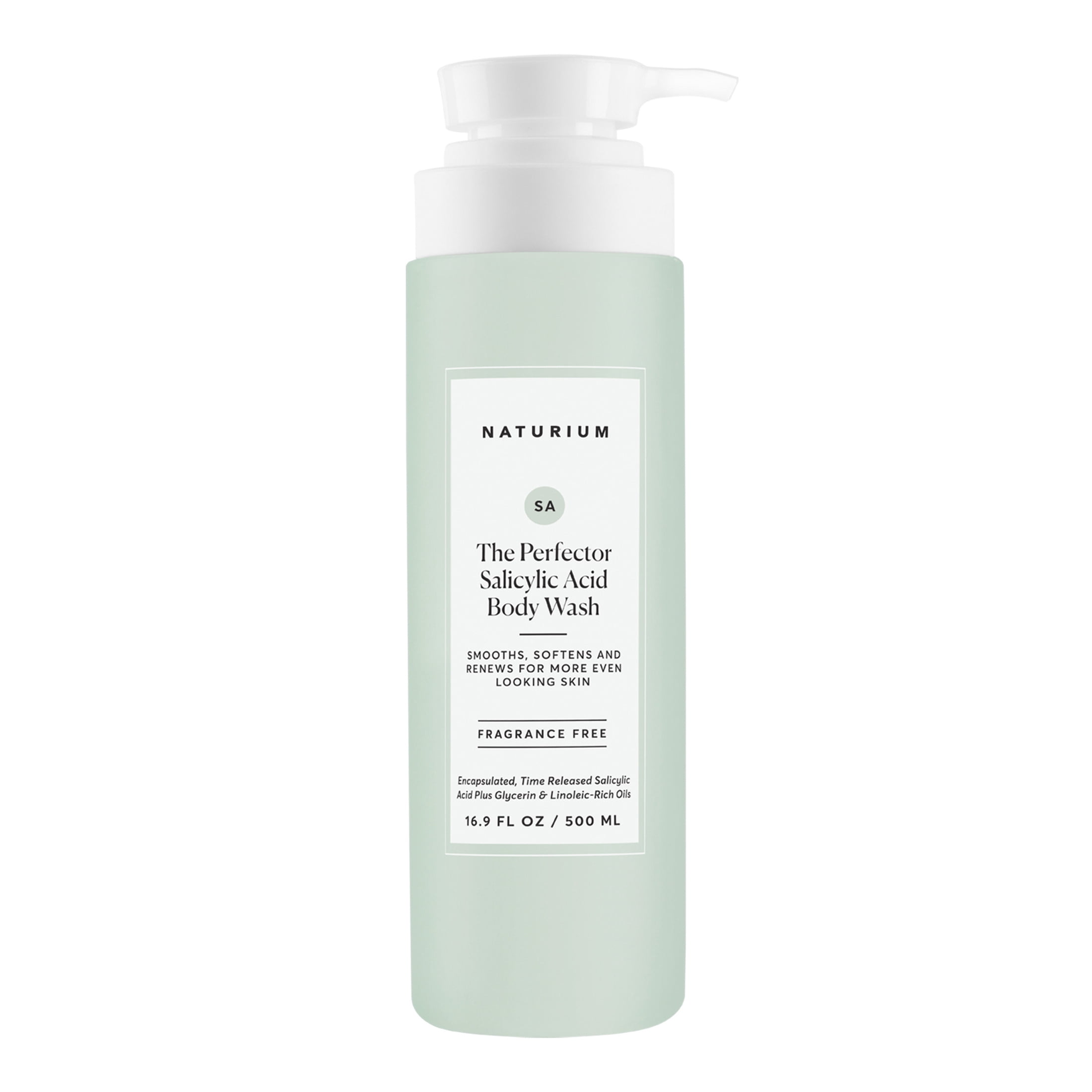 Naturium The Perfector Salicylic Acid Body Wash, Gentle Exfoliation ...