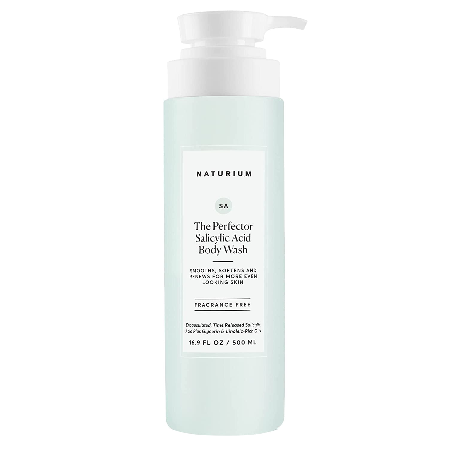 Naturium Salicylic Acid Body Wash - Clearing Skin Cleanser, Fragrance ...